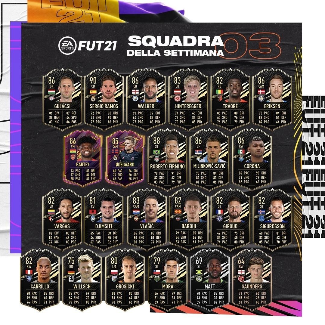 Fifa 21 Totw 3 Annunciata La Nuova Squadra Della Settimana