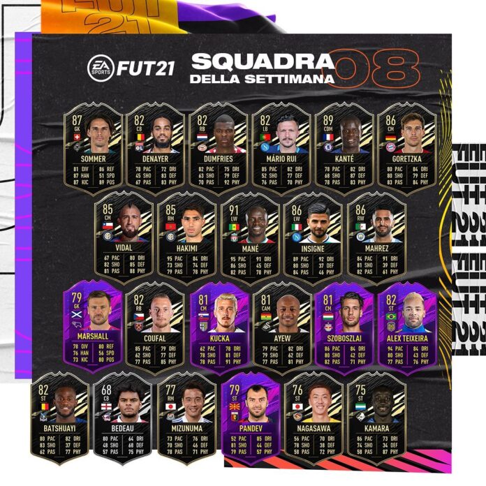 Fifa 21 Totw 8 La Nuova Squadra Della Settimana Disponibile Nei