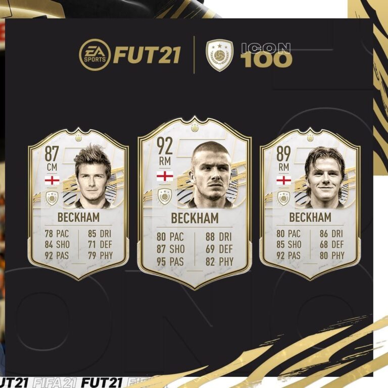 FIFA 21: David Beckham Icon – Svelati gli Overall e le Stats Ufficiali ...
