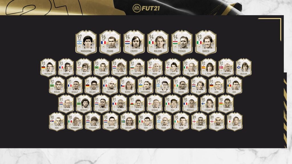 FIFA 21: Icon Prime – Secondo Gruppo disponibile nei pacchetti ...