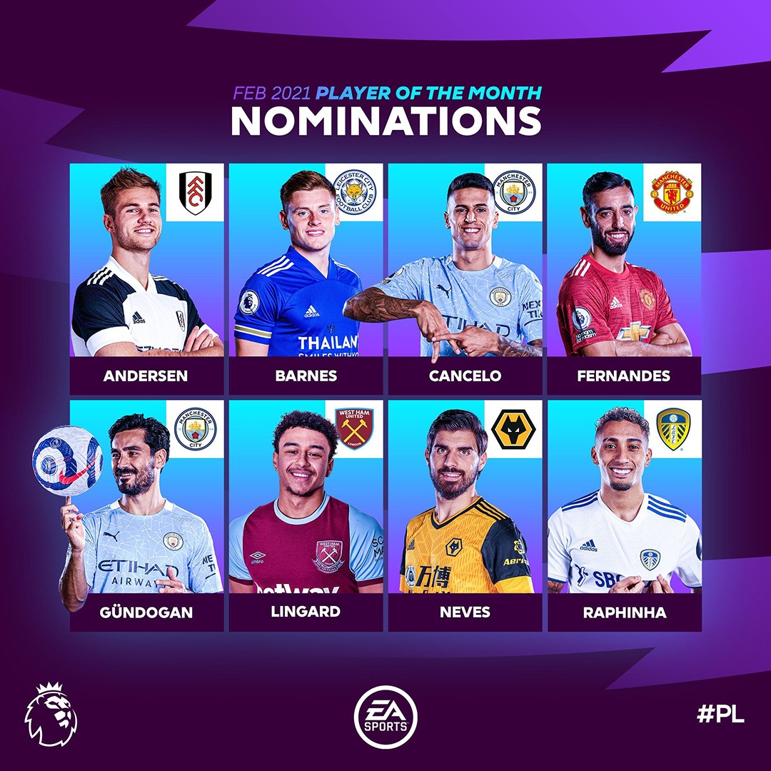 FIFA 21: Nomination POTM di Febbraio della Premier League ...