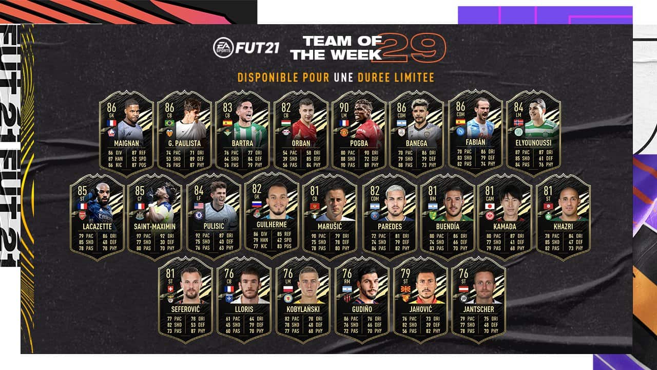 FIFA 21: TOTW 29 - La nuova squadra della settimana disponibile nei ...