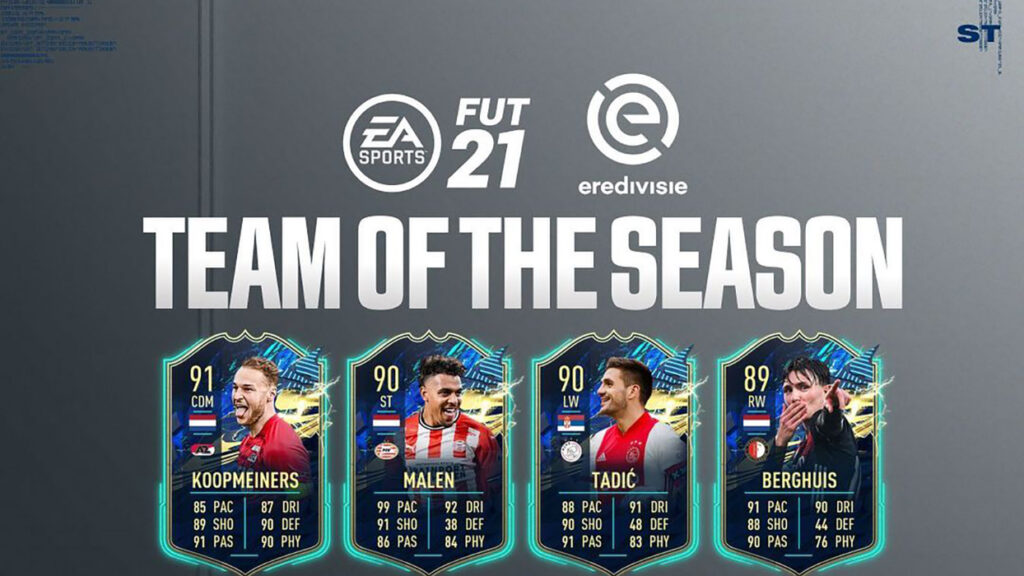 FIFA 21: TOTS Eredivisie - Annunciato il Team Of The Season ...