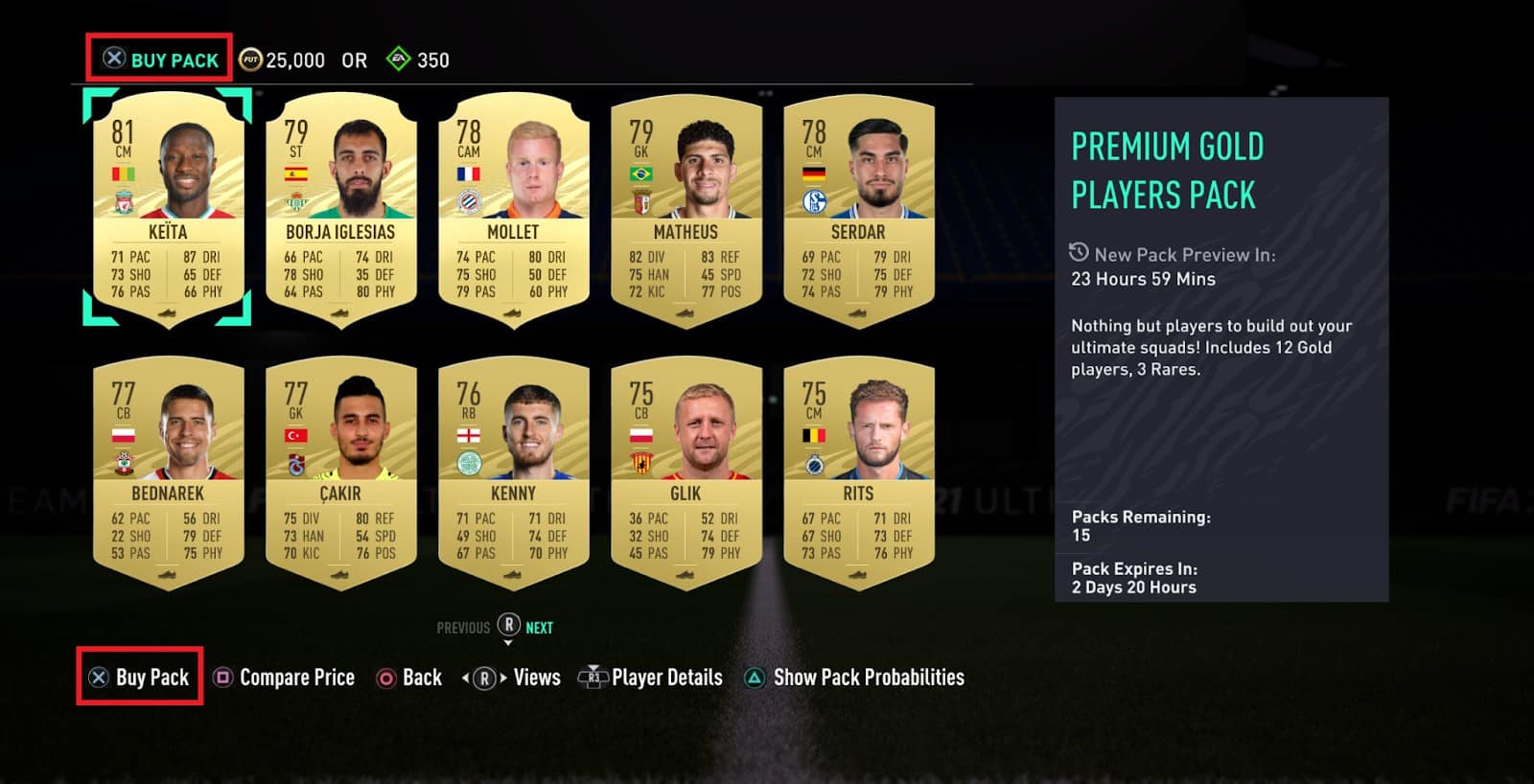 FIFA 21: Pacchetti Anteprima – Svelati i dettagli ufficiali ...