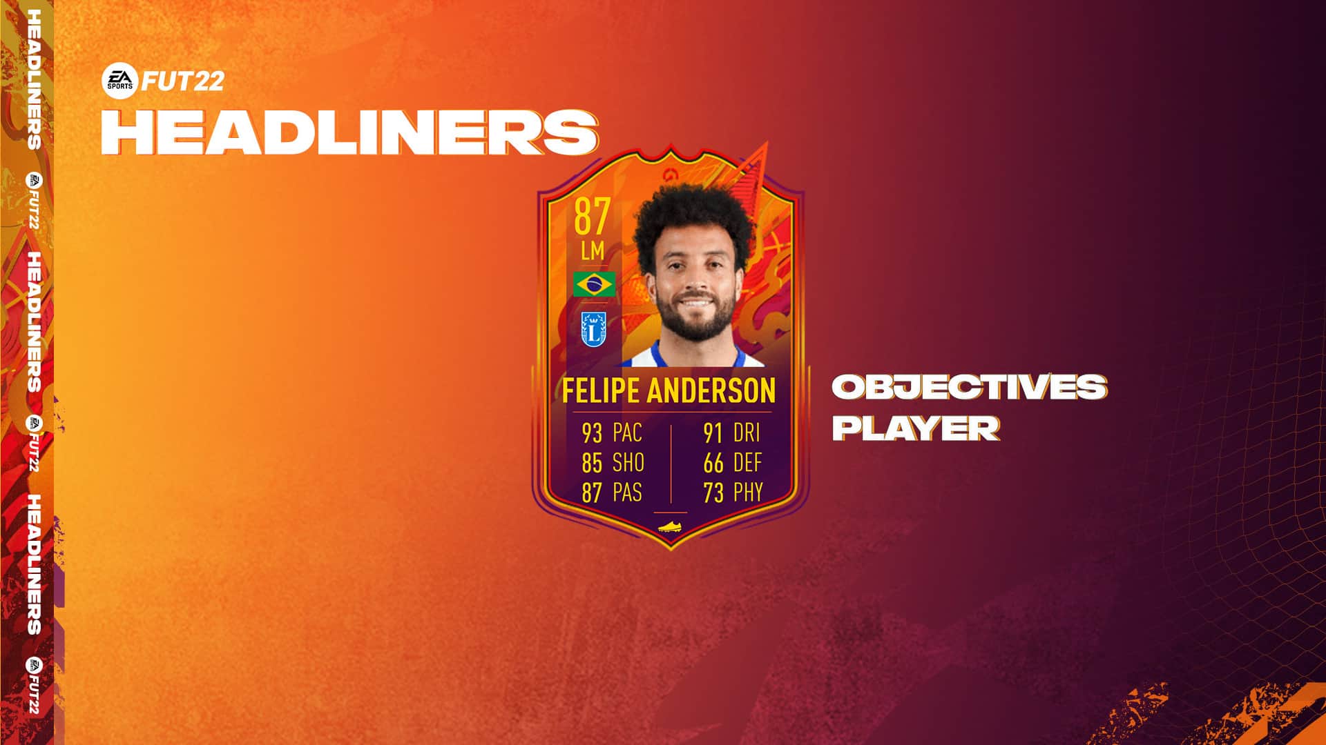 FIFA 22: Obiettivi Felipe Anderson Headliners - Requisiti per ...