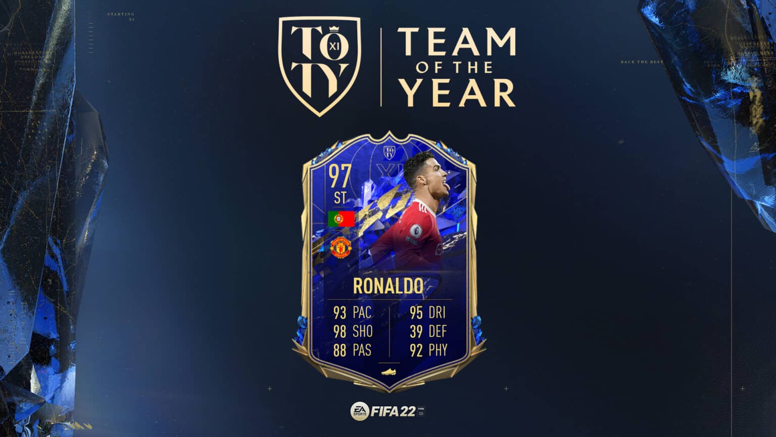 Fifa 22 Cristiano Ronaldo è Il 12° Toty Fifaultimateteam It