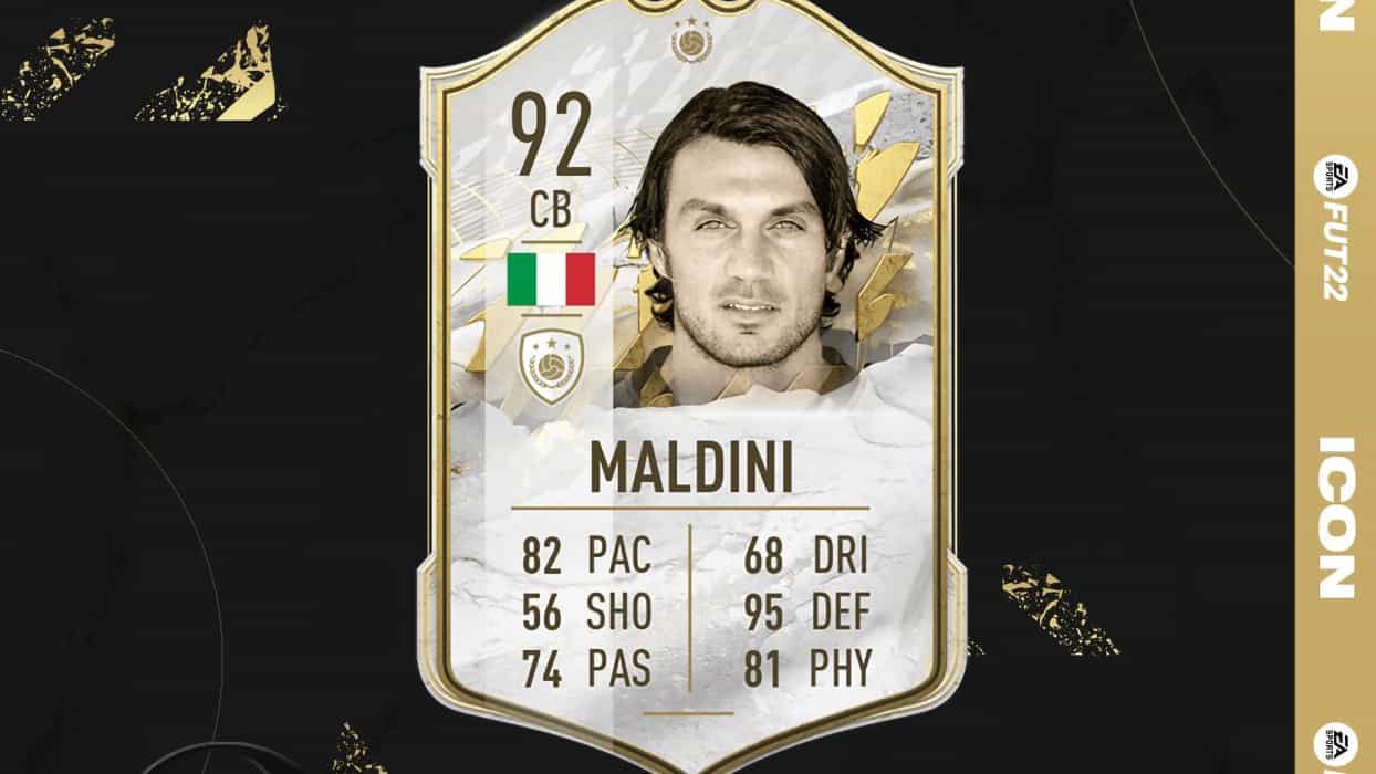 FIFA 22: Disponibile la SBC Icon Mid di Paolo Maldini - FifaUltimateTeam.it