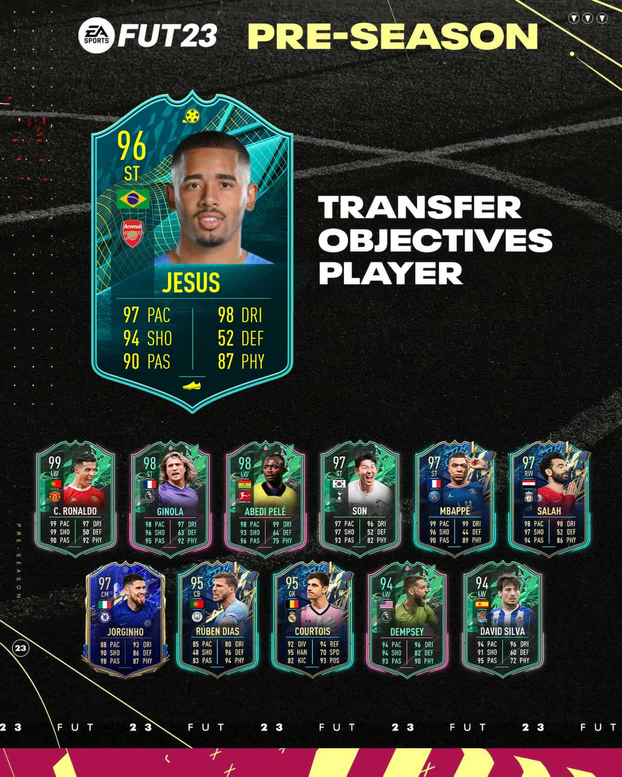 FIFA 22: Obiettivi Gabriel Jesus Moments. Disponibile una nuova carta ...