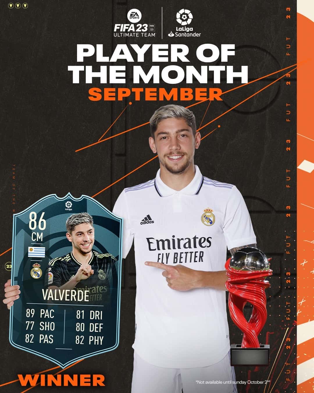 FIFA 23 SBC Federico Valverde POTM: Annunciato il Player Of The Month ...
