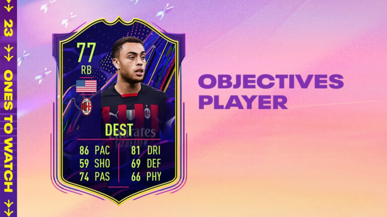 Fifa 23 Obiettivi Sergino Dest Otw Annunciata La Carta Da Tenere D