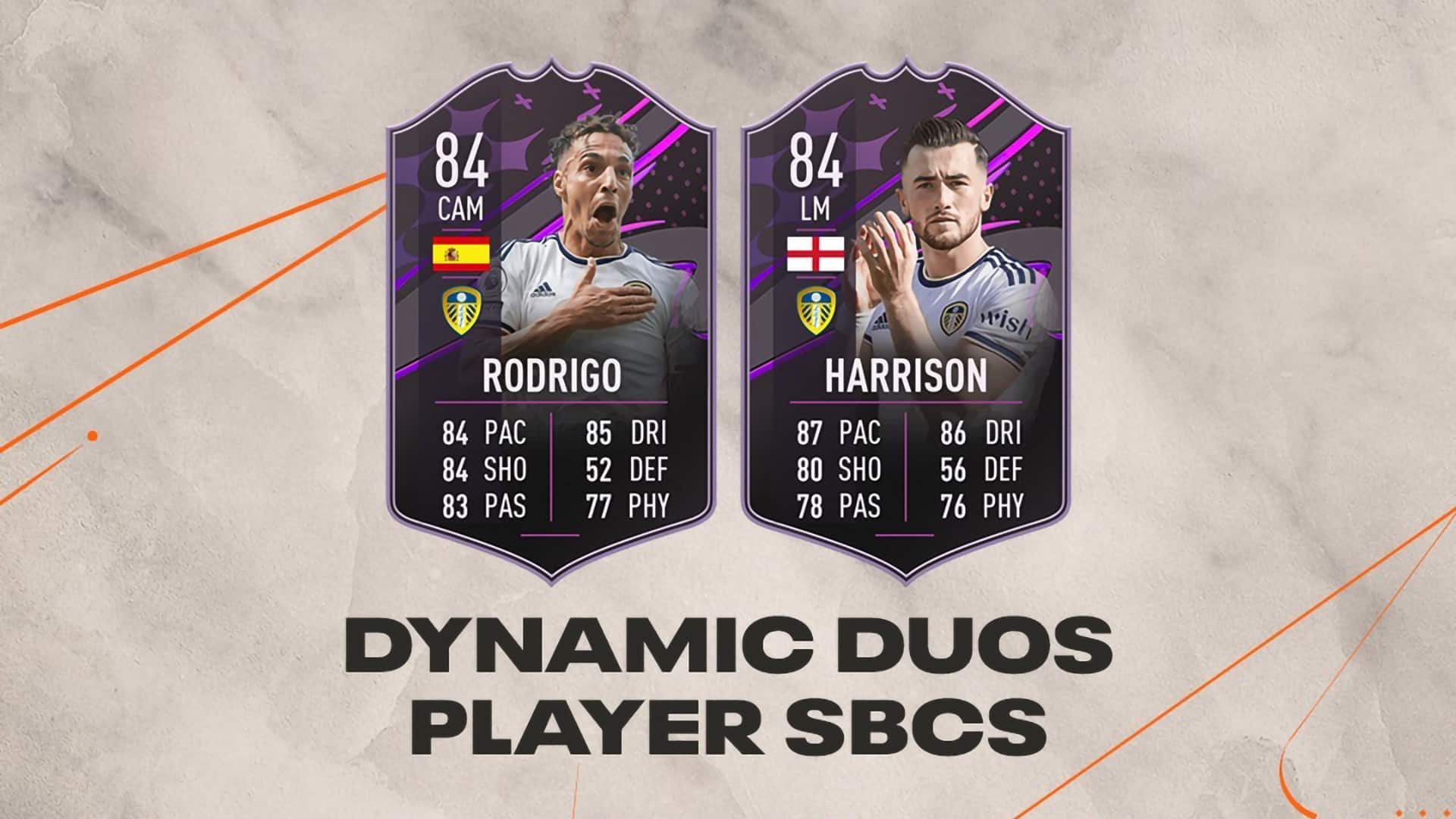 FIFA 23 SBC Rodrigo e Harrison Dynamic Duos: Annunciate due nuove carte ...