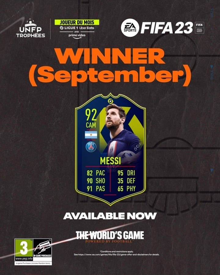 FIFA 23 SBC Lionel Messi POTM: Annunciato il Player Of The Month di ...
