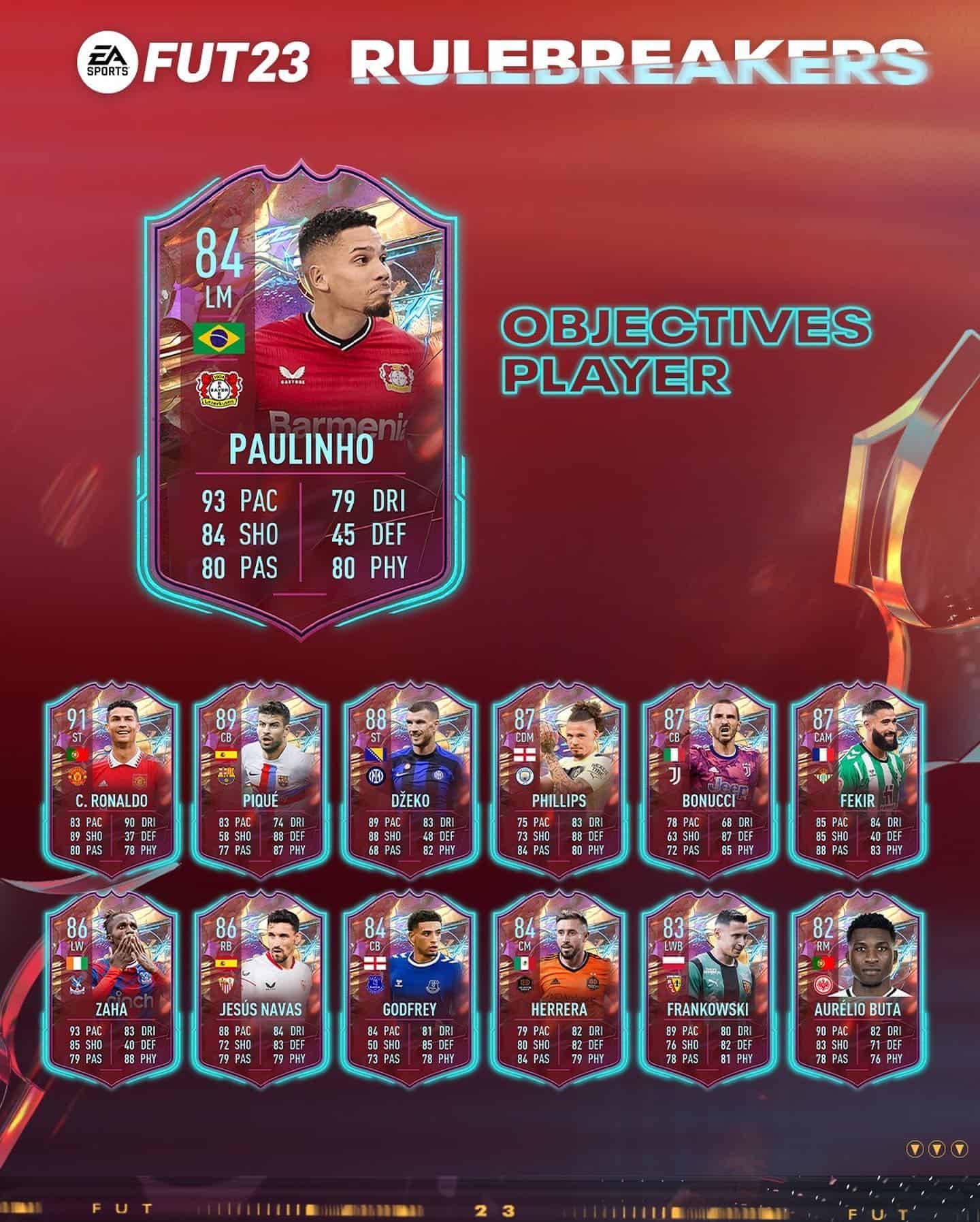 FIFA 23 Obiettivi Paulinho Rulebreakers: La carta Halloween del ...