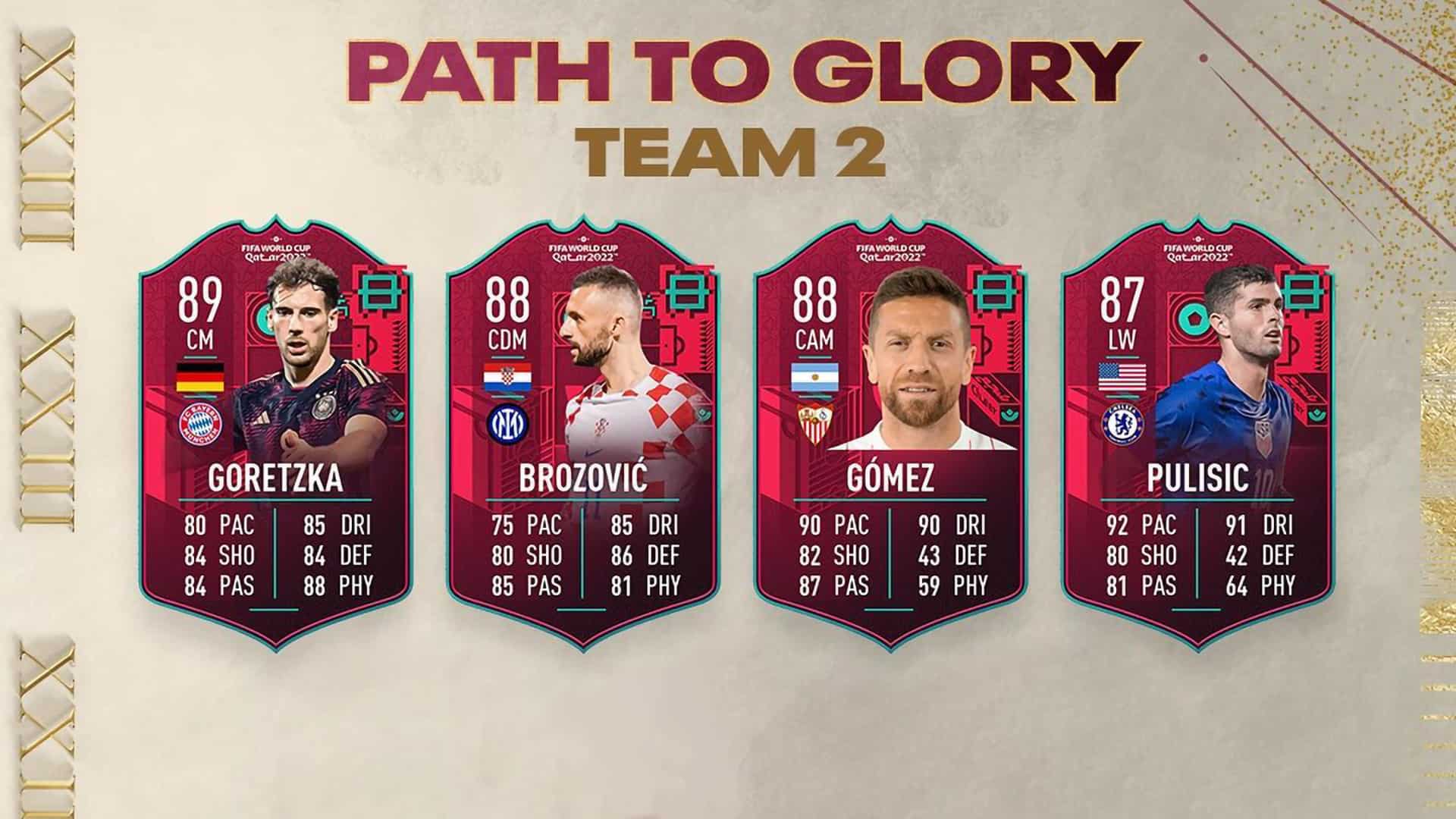 FIFA 23 Path To Glory World Cup Team 2: Svelata la nuova squadra Della Coppa Del Mondo ...