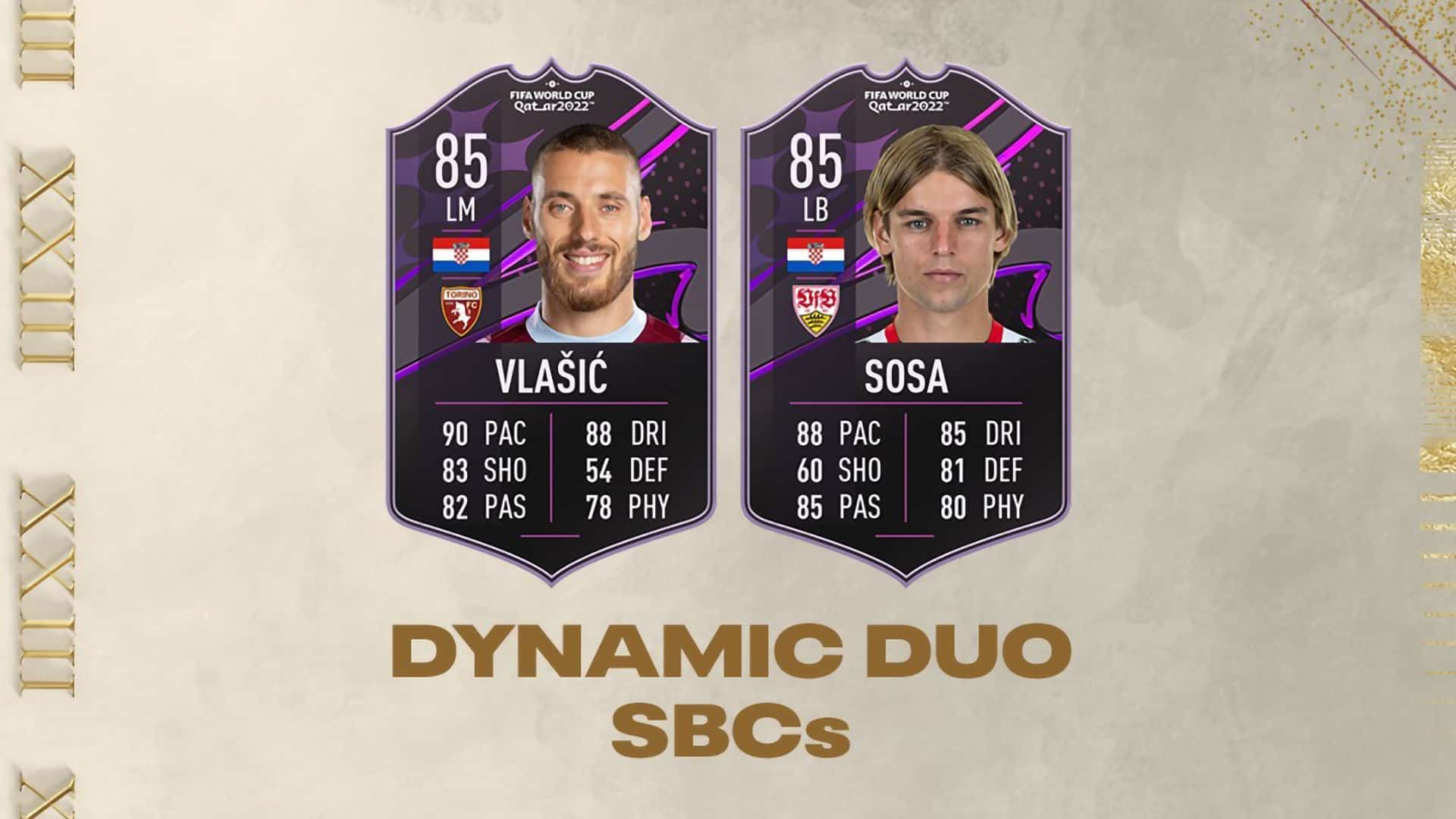 FIFA 23 SBC Vlasic e Sosa Coppia D'Assi: Annunciate due nuove carte ...
