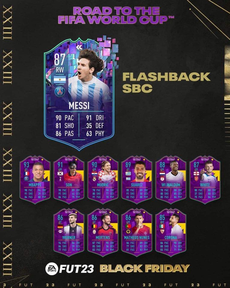 FIFA 23 SBC Lionel Messi FlashBack: Disponibile la carta speciale dell ...