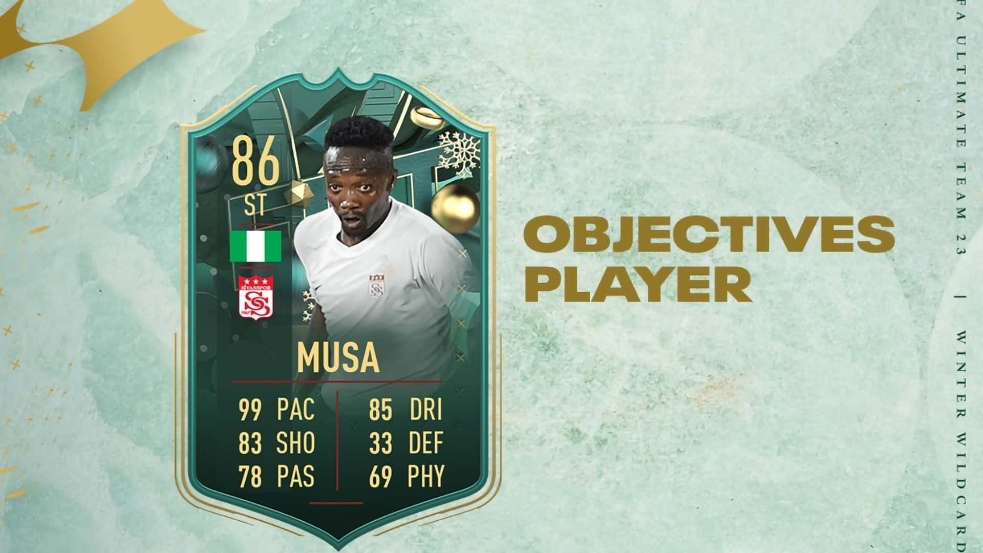 FIFA 23 Obiettivi Ahmed Musa Winter Wildcards: La carta Jolly Invernali ...