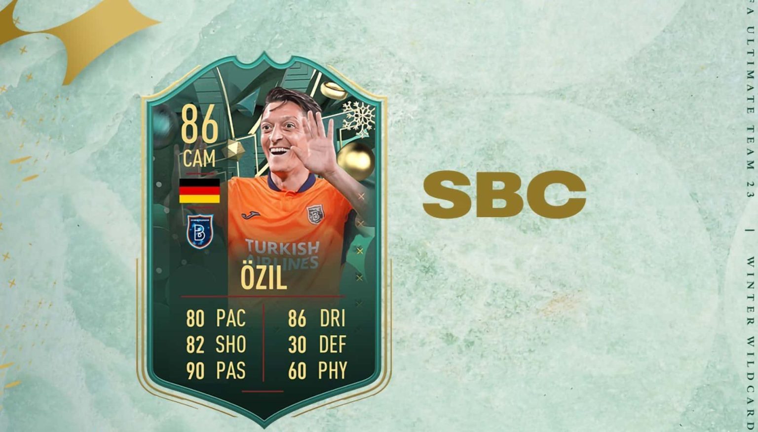 FIFA 23 SBC Mesut Ozil Winter Wildcards: La carta Jolly Invernali del tedesco - FifaUltimateTeam.it