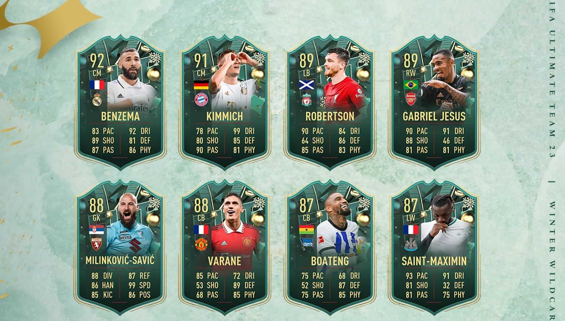 FIFA 23 Team 2 Winter Wildcards: Nuove carte Jolly Invernali ...