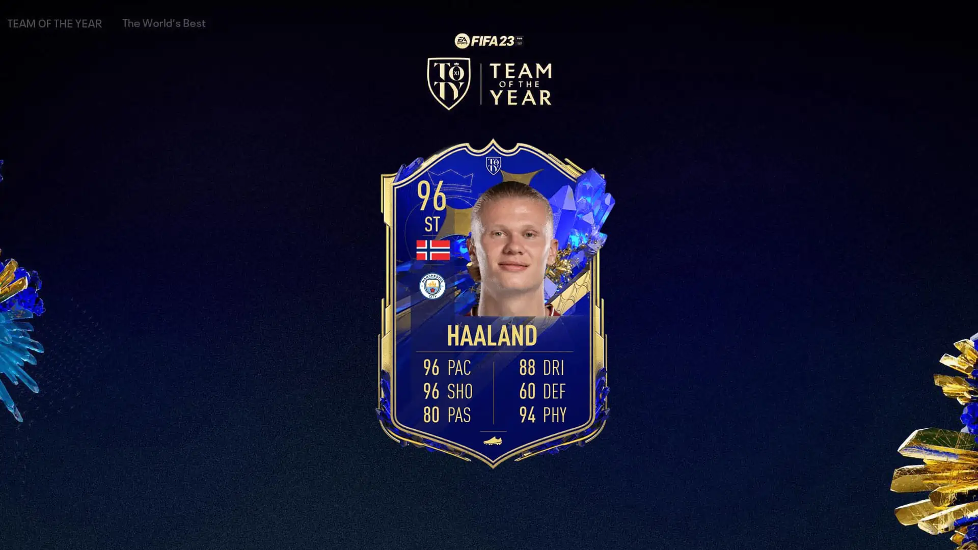 FIFA 23 Erling Haaland 12° TOTY: Annunciata la carta Team Of The Year del norvegese ...