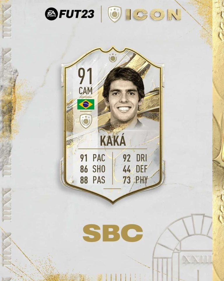 FIFA 23 SBC kaka Prime Icon: Disponibile una nuova Sfida Creazione Rosa - FifaUltimateTeam.it