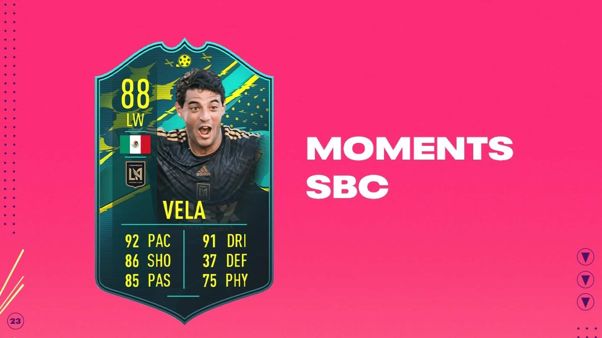 Fifa 23 Sbc Carlos Vela Moments La Carta Speciale Dellattaccante