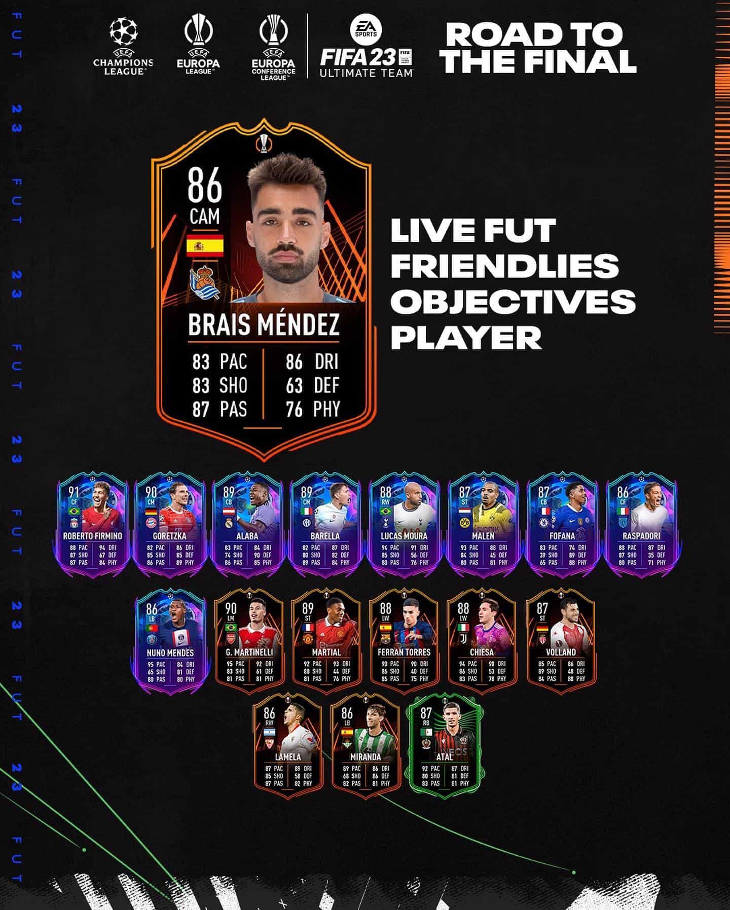 FIFA 23 Obiettivi Brais Mendez RTTF: Annunciata la carta Verso La ...
