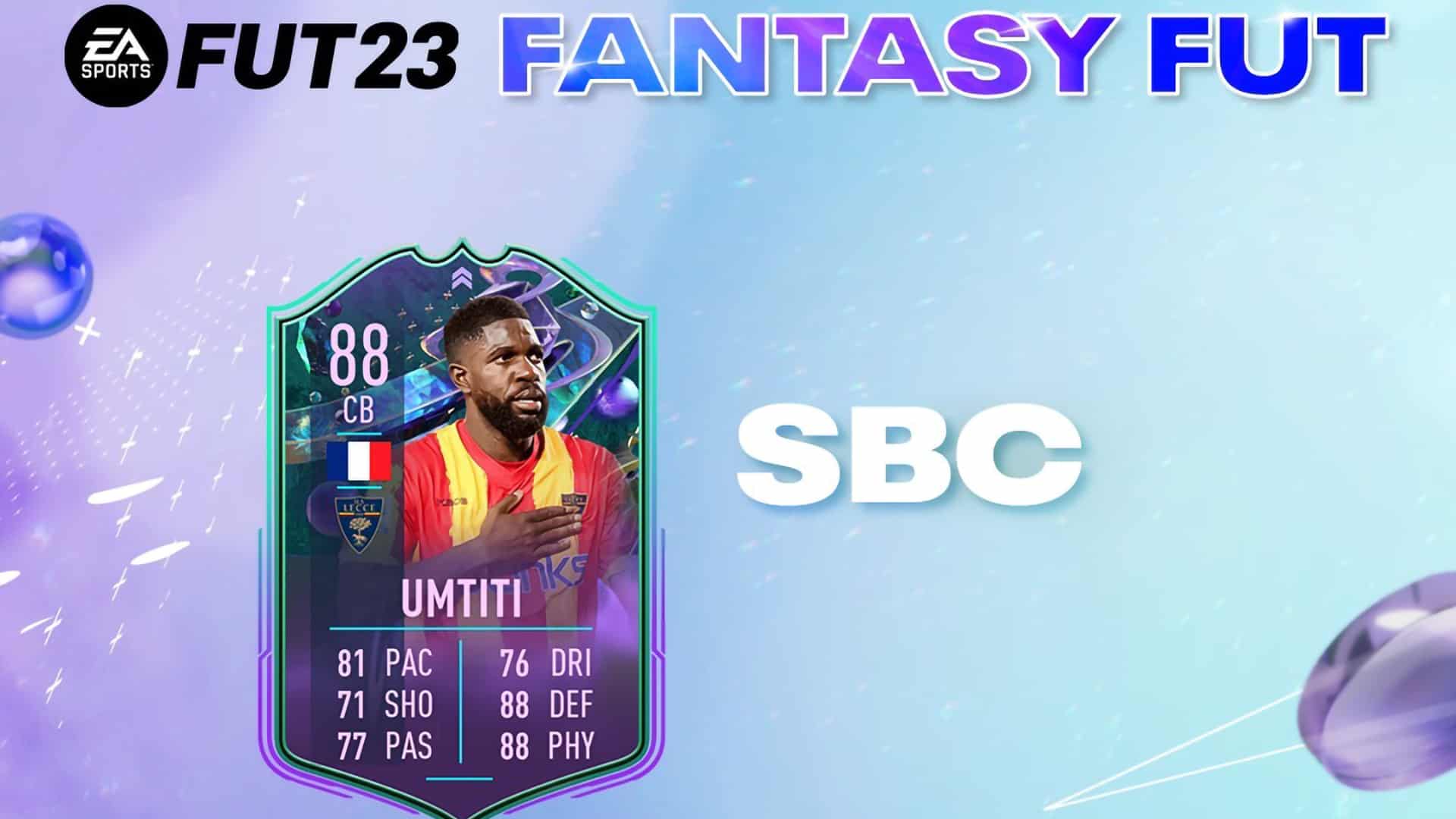 FIFA 23 SBC Samuel Umtiti Fantasy FUT: Annunciata la carta del ...