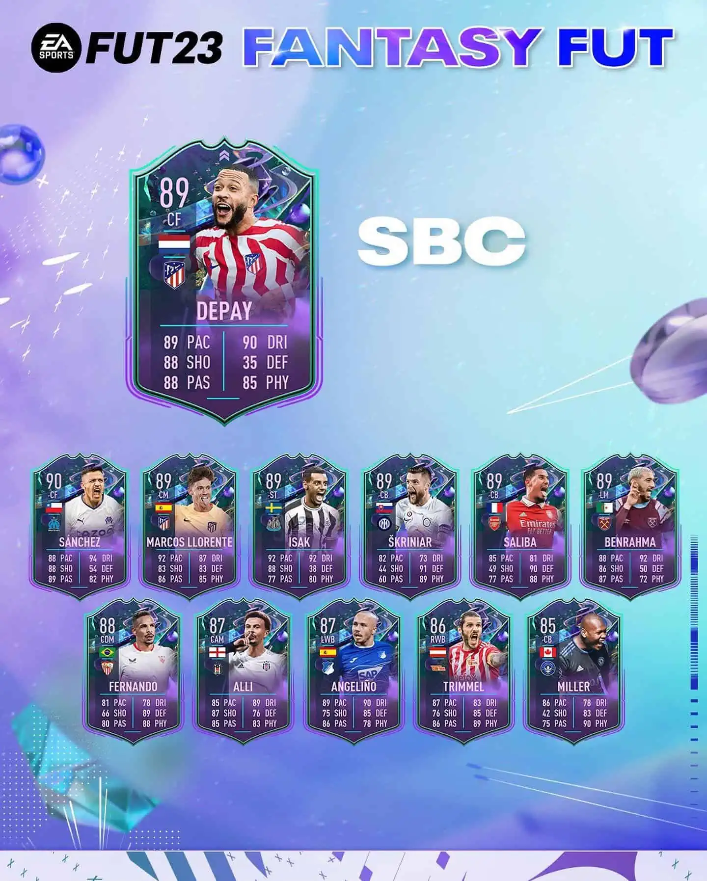 FIFA 23 SBC Memphis Depay Fantasy FUT: Annunciata la carta dell ...