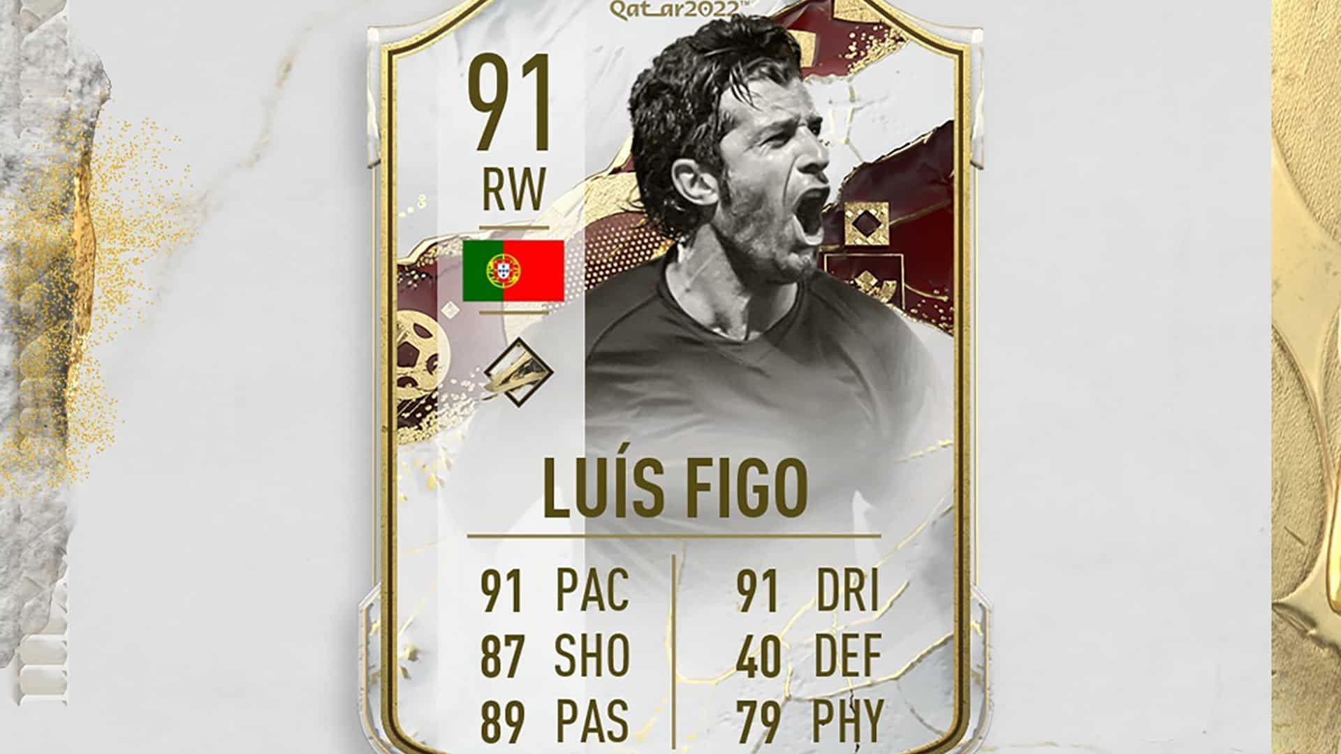 FIFA 23 SBC Luis Figo World Cup Icon: La Carta della Coppa Del Mondo ...