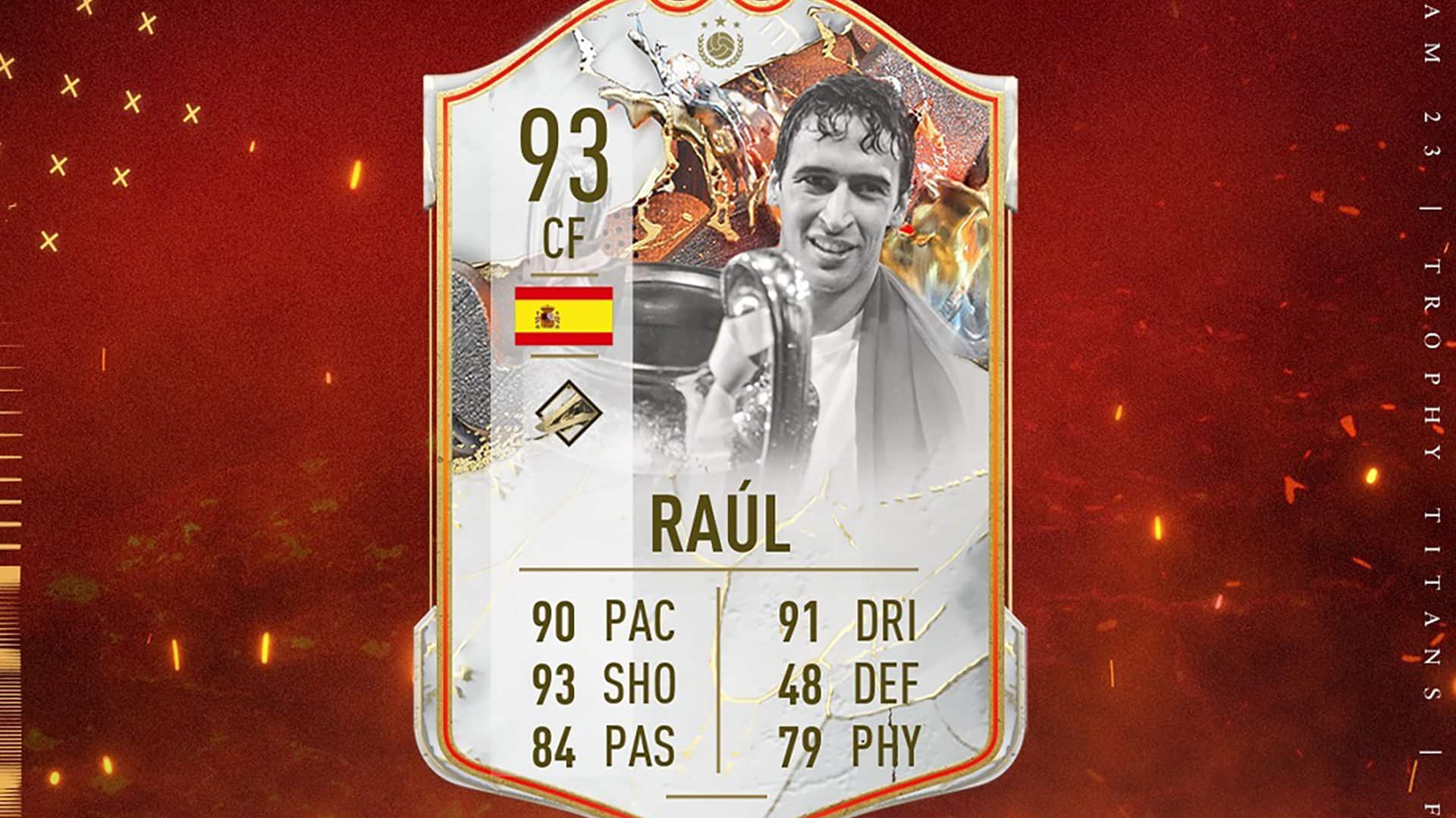 FIFA 23 SBC Raul Trophy Titans: Disponibile la carta speciale dello ...