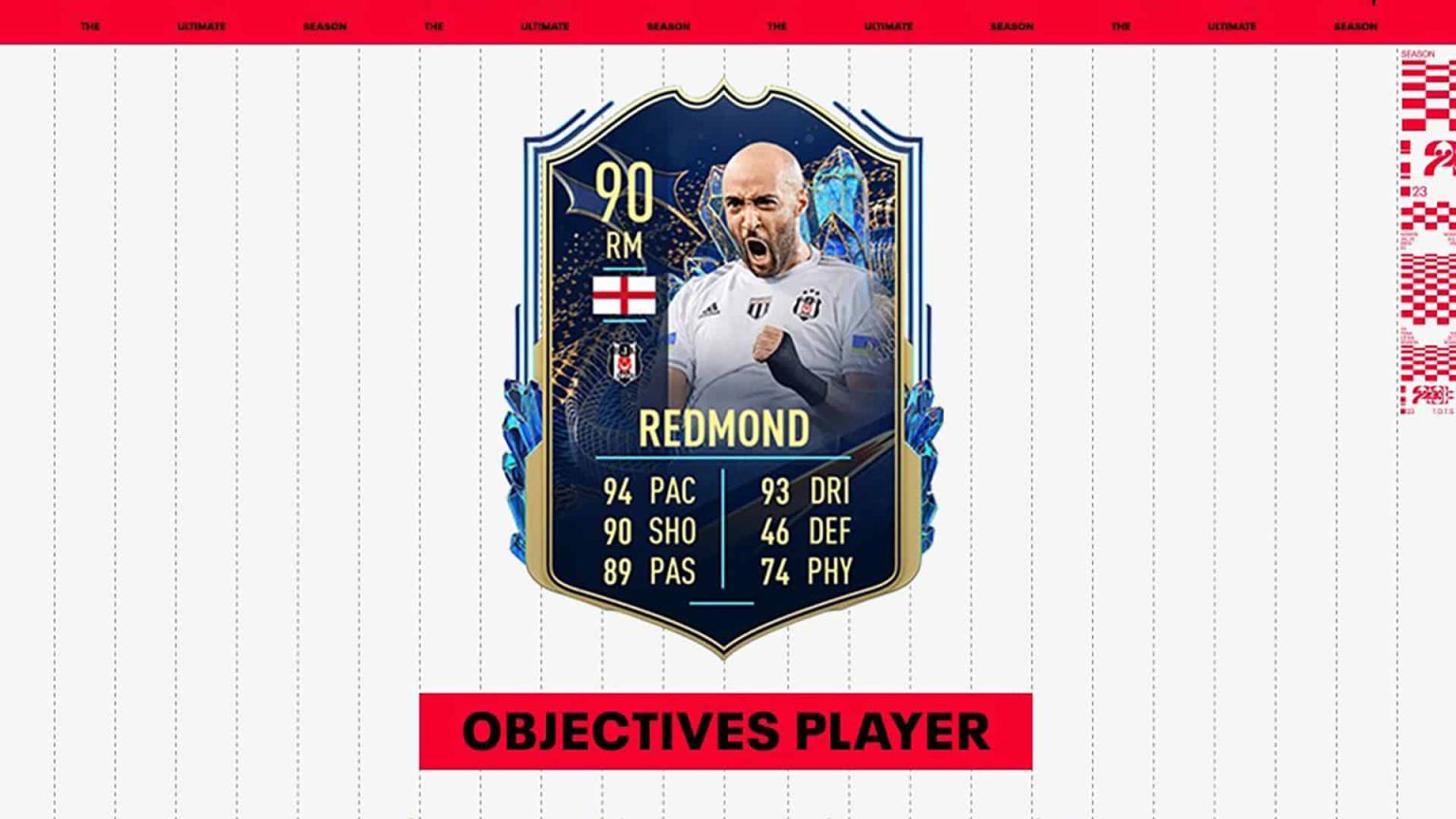 FIFA 23 Obiettivi Nathan Redmond TOTS: Disponibile la carta Team Of The ...