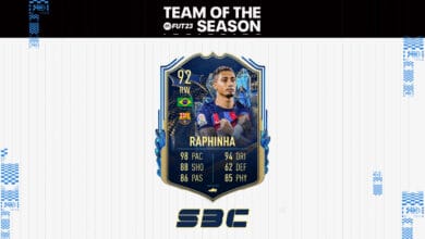 FIFA 23 SBC Raphinha TOTS: Disponibile la carta Team Of The Season ...