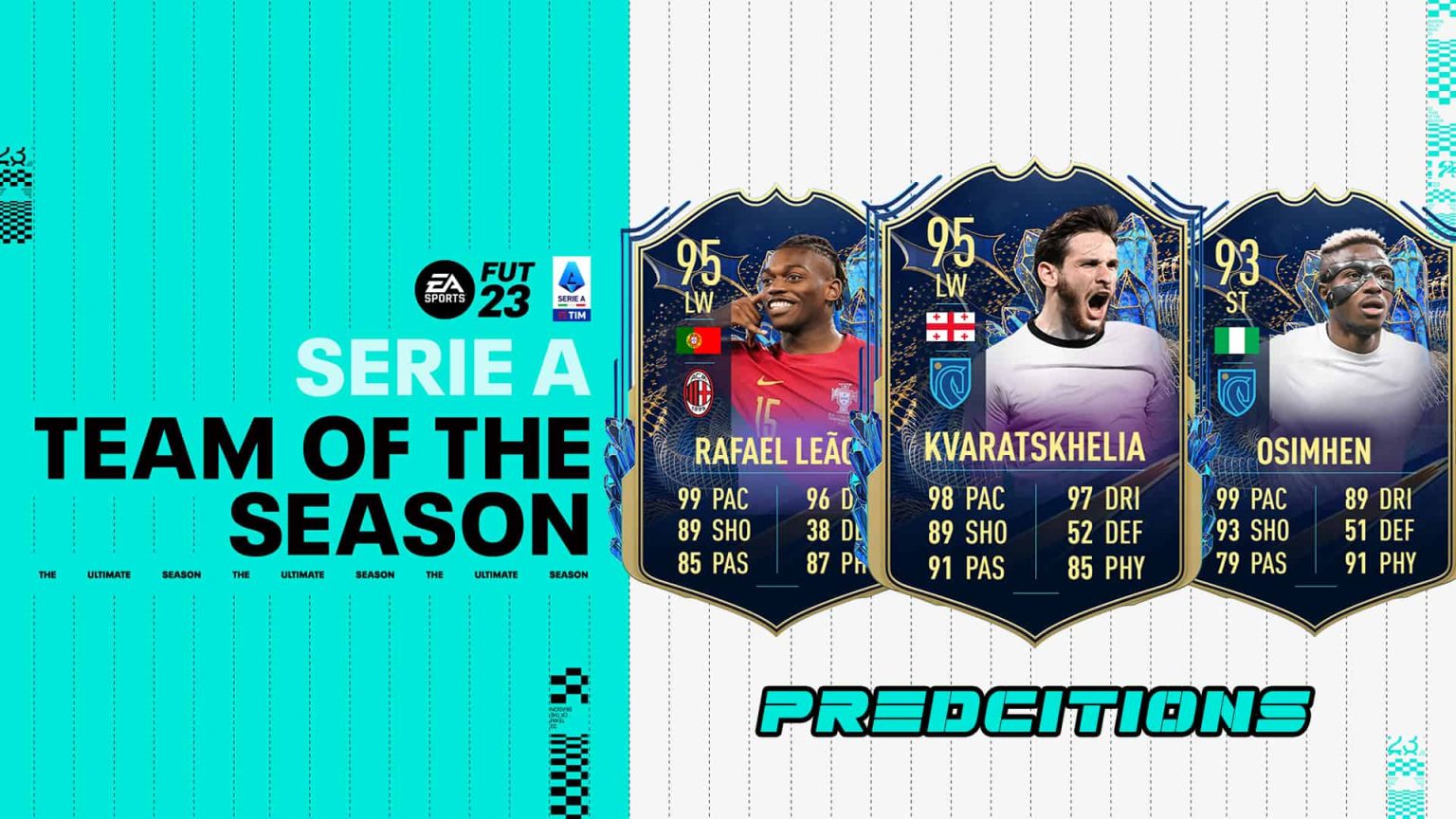 FIFA 23 Prediction TOTS Della Serie A: Il Team Of The Season Del Campionato Italiano ...
