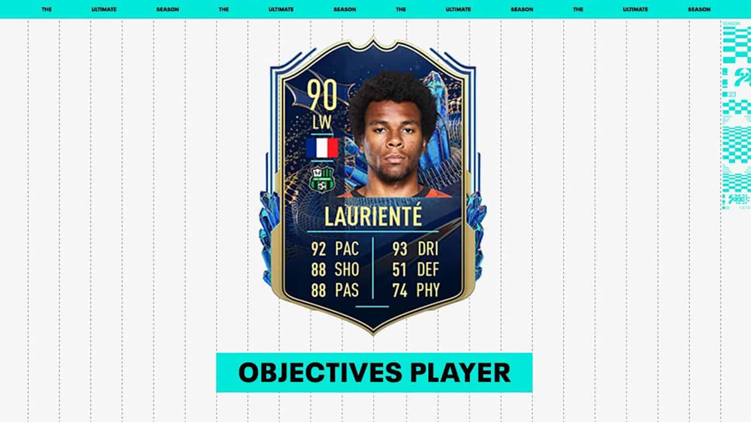 Fifa 23 Obiettivi Armand Lauriente Tots Annunciata La Carta Team Of