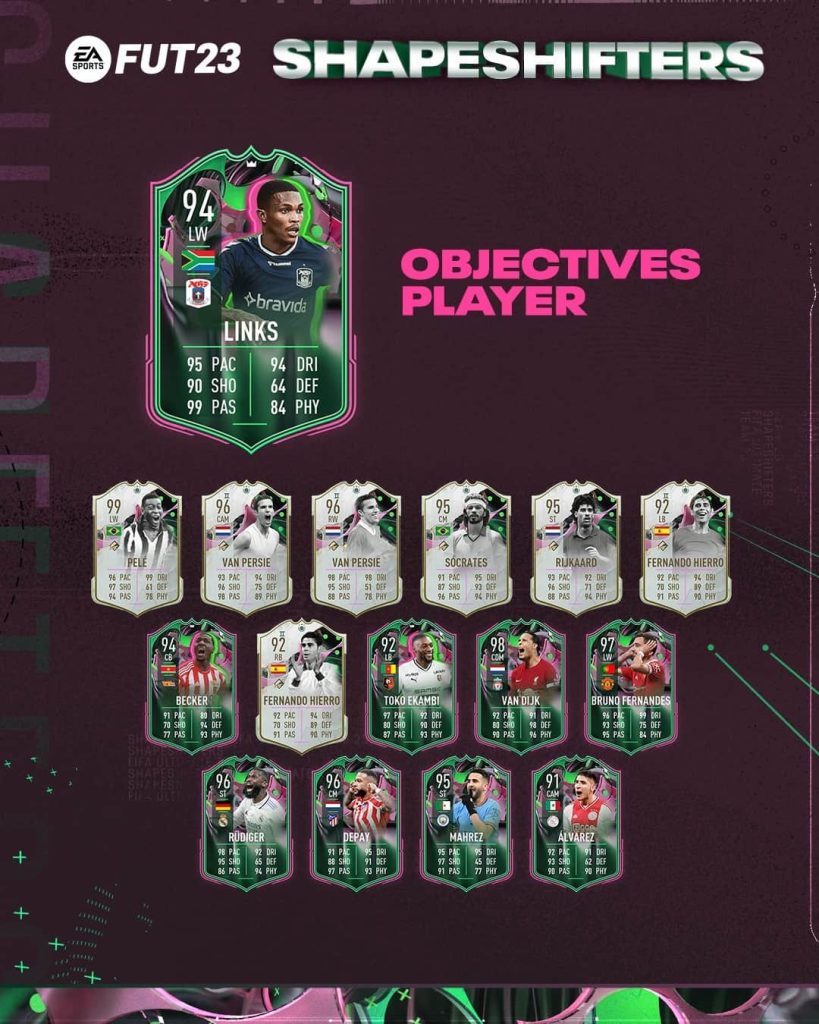 FIFA 23 Obiettivi Gift Links ShapeShifters: Disponibile La Carta ...