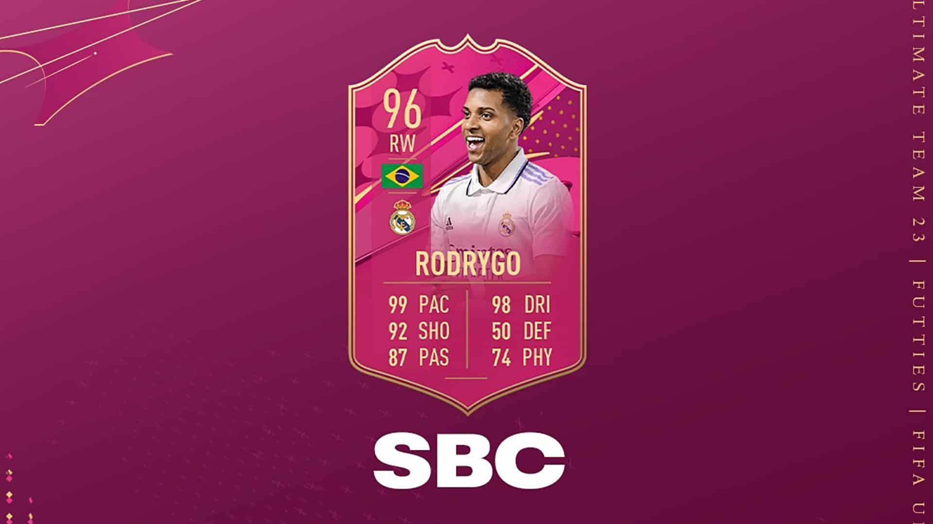 FIFA 23 SBC Rodrygo FUTTIES: Disponibile Una Nuova Carta Speciale Per L ...
