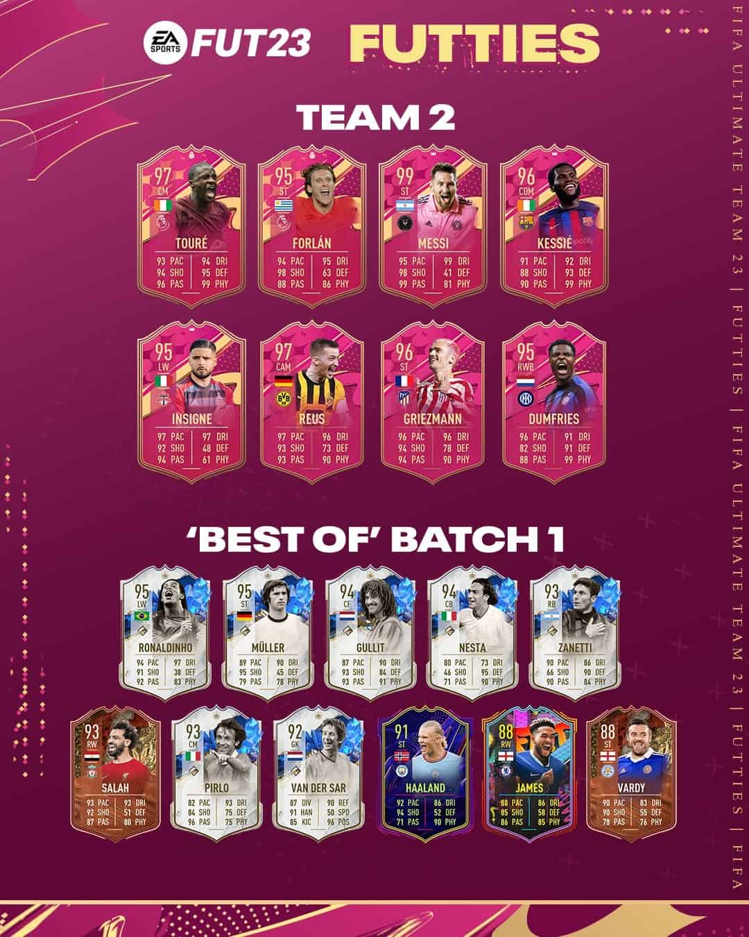 FIFA 23 Team 3 FUTTIES & Best Of Batch 2 | Nuove Carte Disponibili Nei ... FIFA 23 Team 3 FUTTIES & Best Of Batch 2 | Nuove Carte Disponibili Nei ...