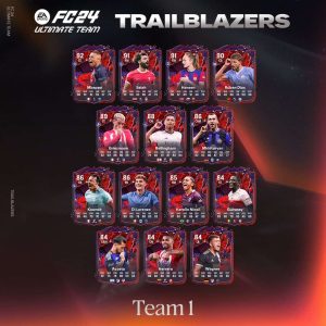 EA Sports FC 24 Team 1 Trailblazers La Squadra Della Promo Inedita ...