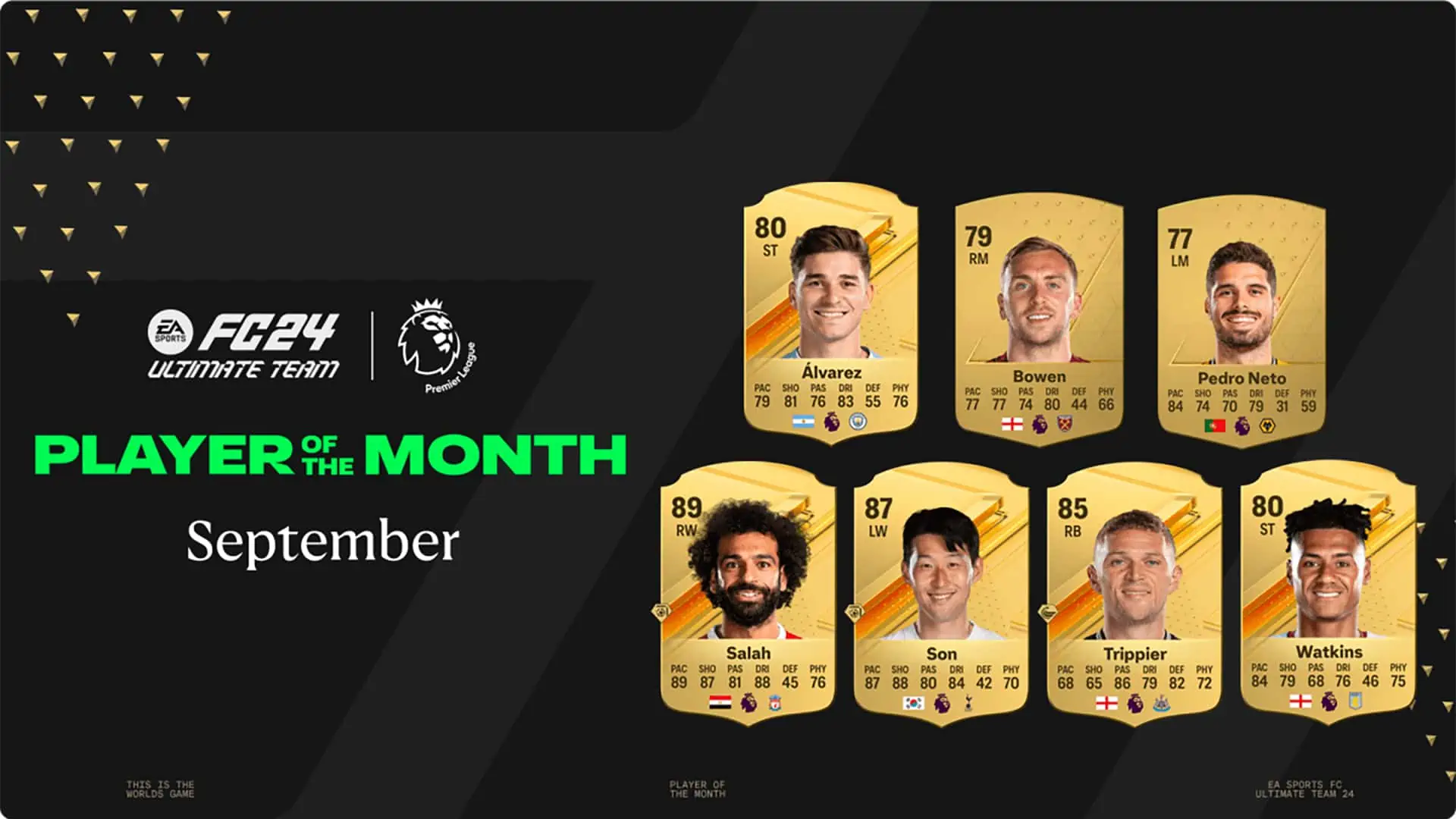 EA Sports FC 24 Candidati POTM Settembre Premier League: Annunciate Le ...