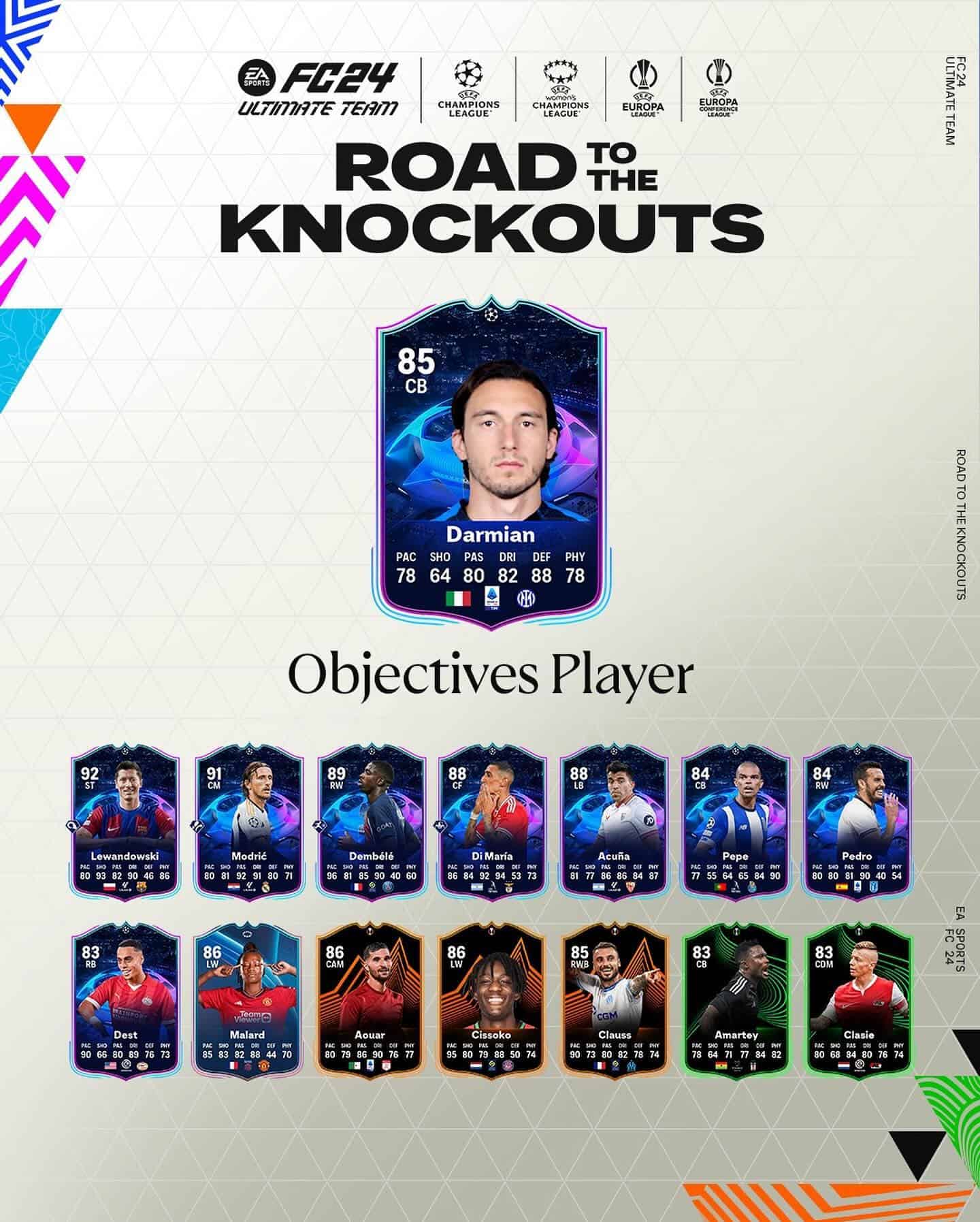 EA Sports FC 24 Obiettivi Matteo Darmian RTTK UCL Soluzioni Per ...