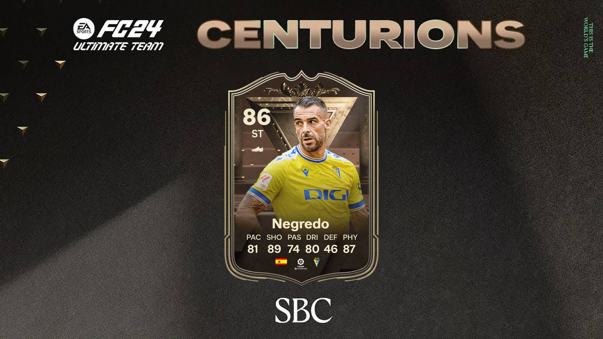 EA Sports FC 24 SBC Alvaro Negredo Centurions Soluzioni Per Sbloccare ...