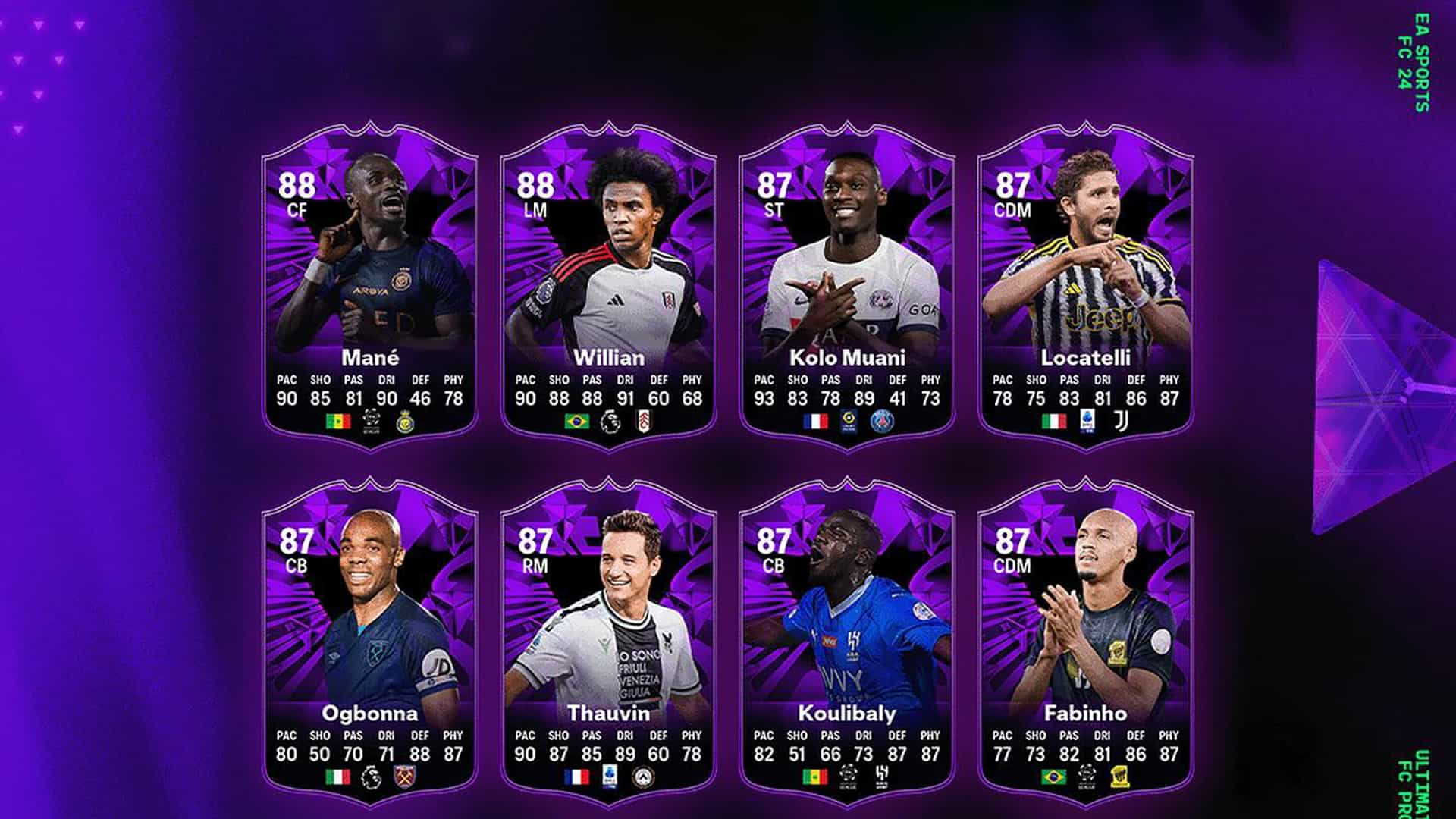 EA Sports FC 24 Team Pro Live Le Carte Speciali Della Nuova Squadra ...