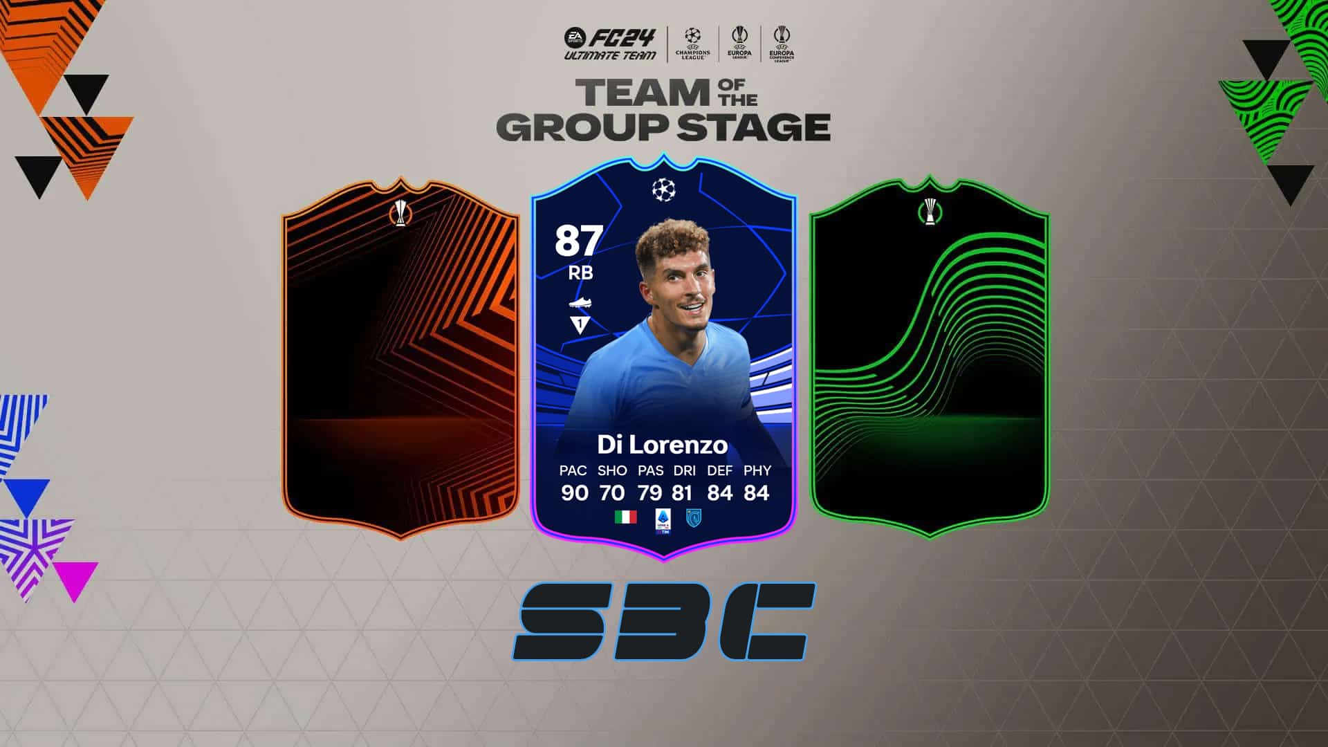 EA Sports FC 24 SBC Giovanni Di Lorenzo TOTGS UCL Soluzioni Per ...