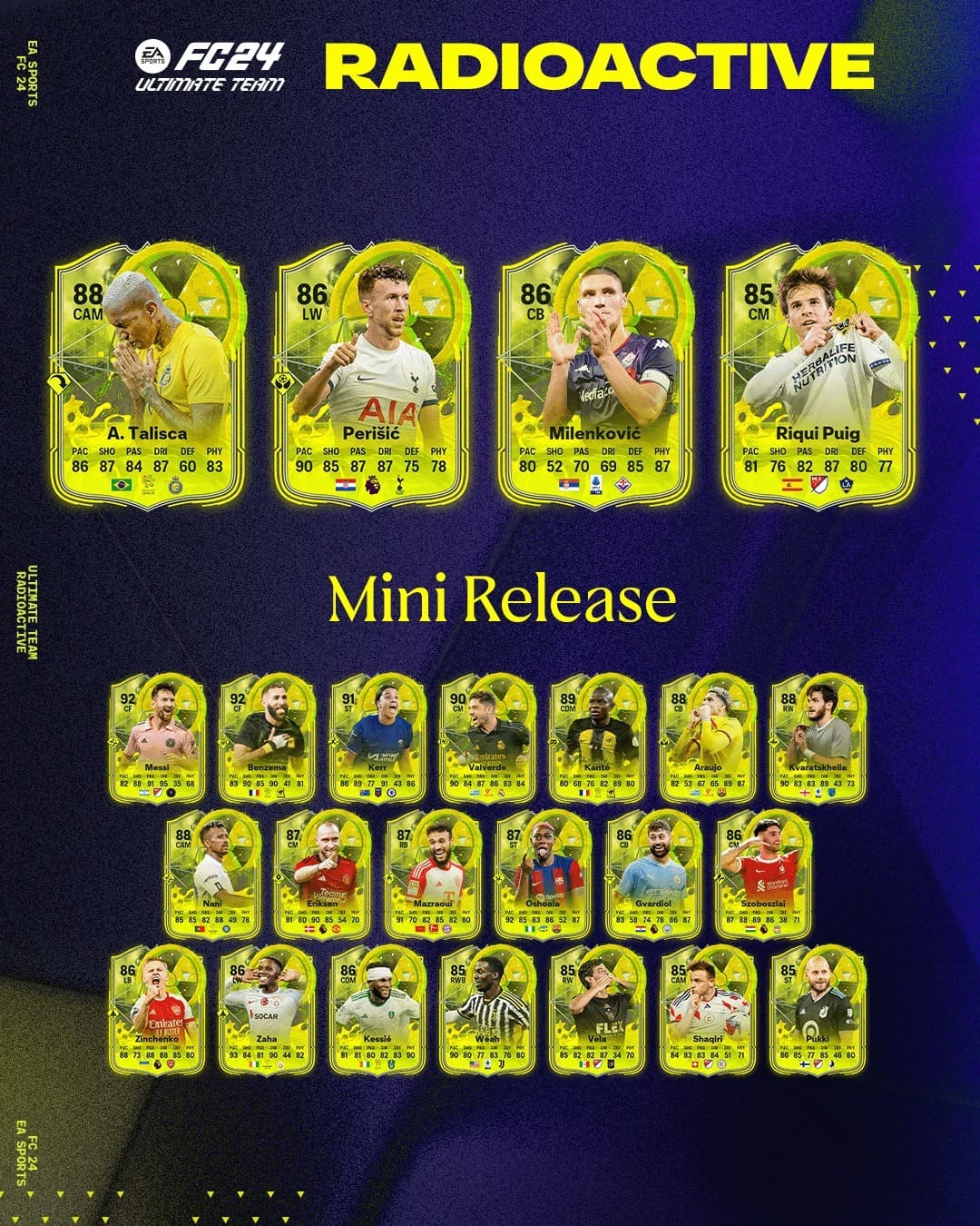 EA Sports FC 24 Squadra Radioactive Le Carte Del Nuovo Team Sono ...