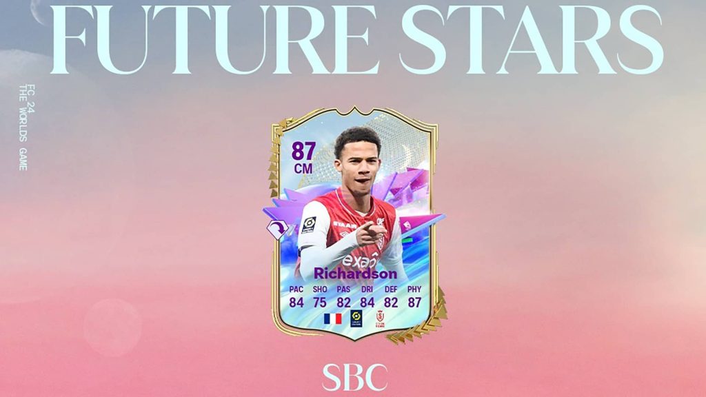 EA Sports FC 24 SBC Amir Richardson Stelle Del Futuro Requisiti E ...