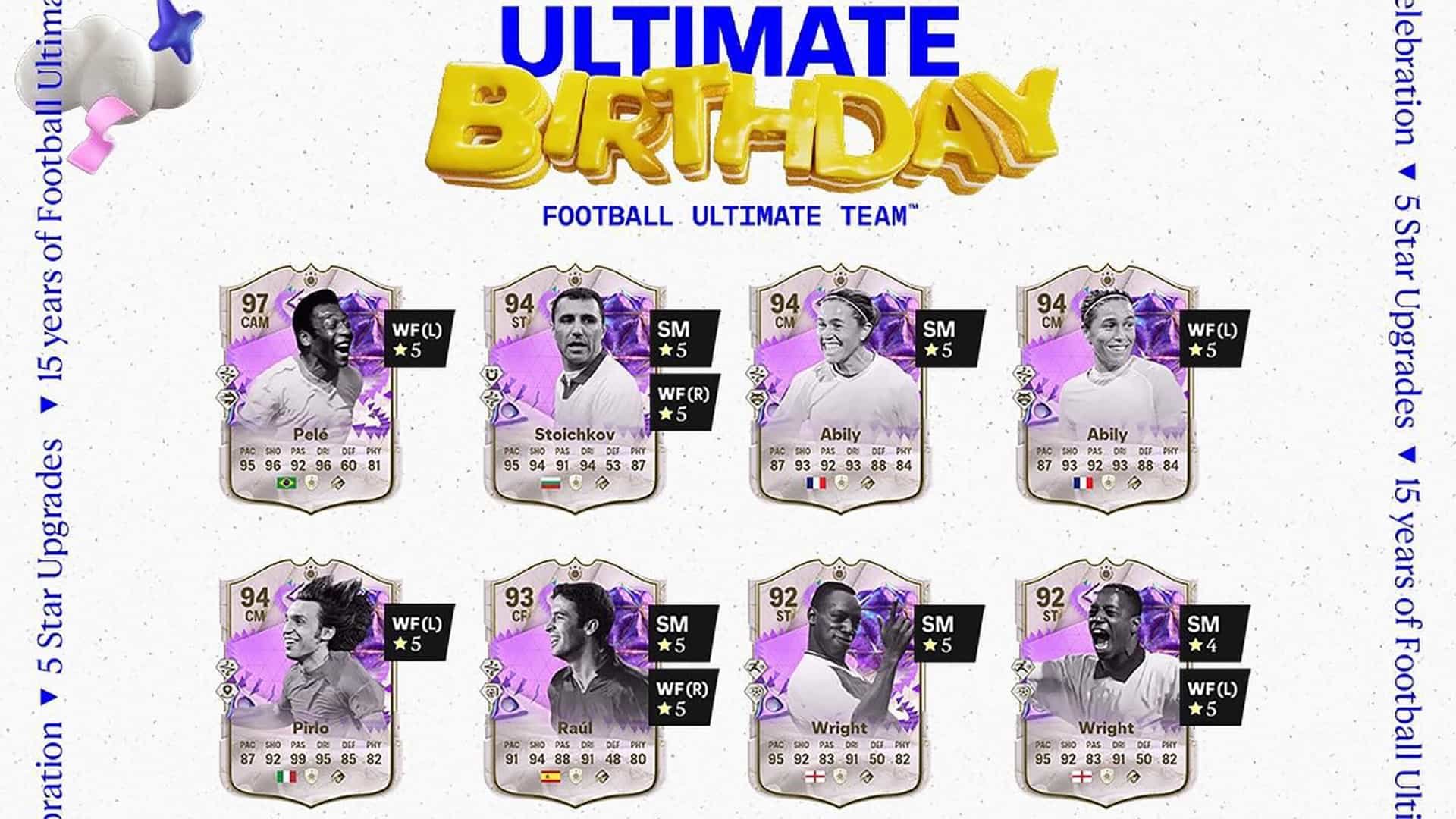 EA Sports FC 24 Team 2 Icon Ultimate Birthday Lista Carte Speciali ...