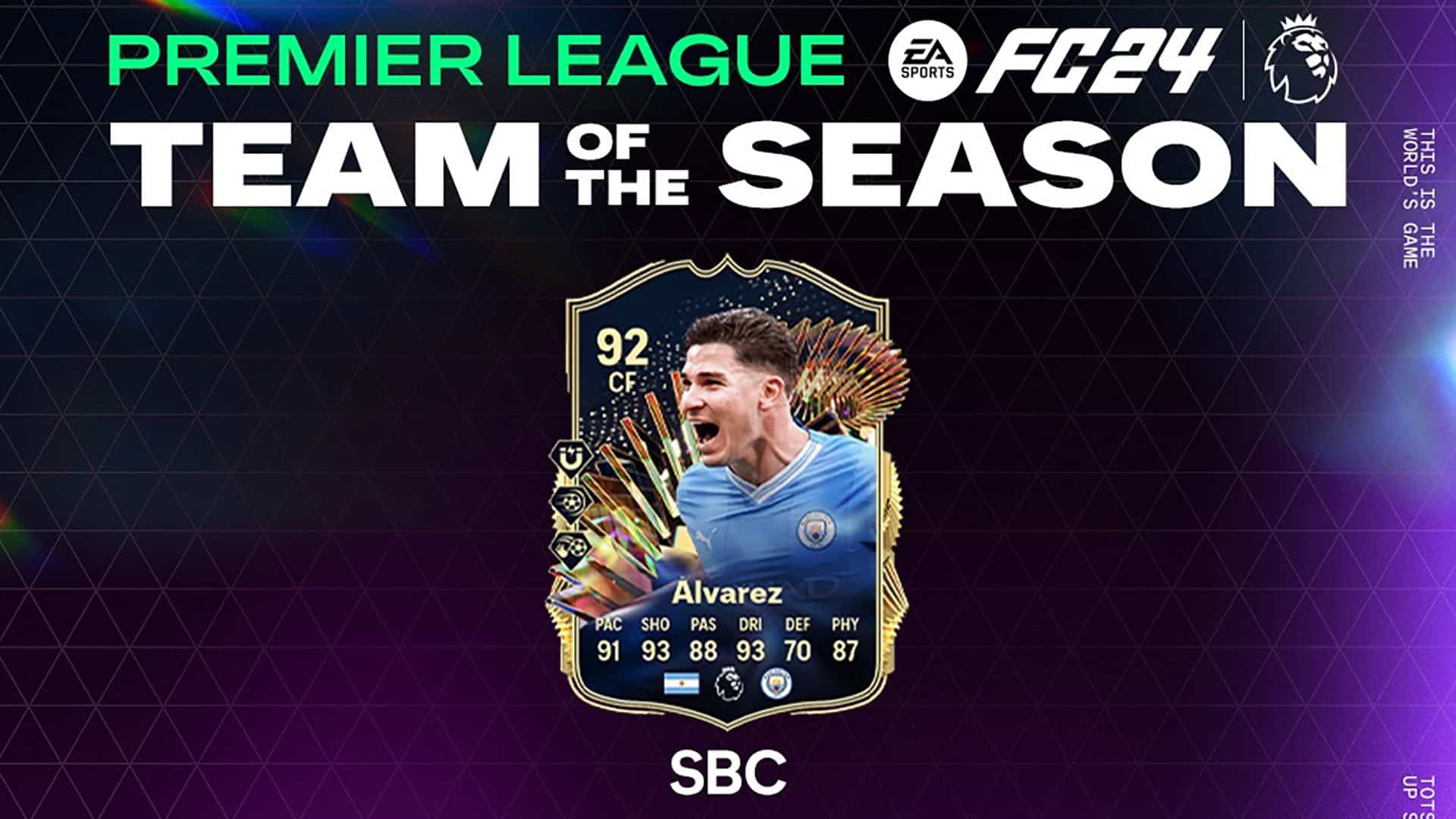 EA Sports FC 24 SBC Julian Alvarez TOTS Soluzioni Per Ricevere La Carta ...