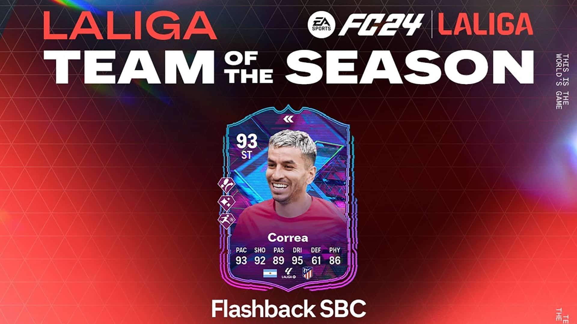 EA FC 24 SBC Angel Correa Flashback Soluzioni E Recensione - FifaUltimateTeam.it