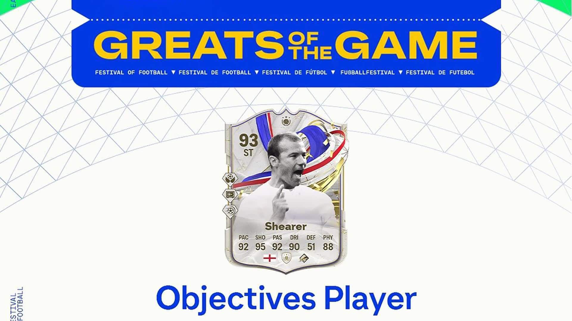 EA FC 24 Obiettivi Alan Shearer Icon Grandi Del Calcio Requisiti E ...